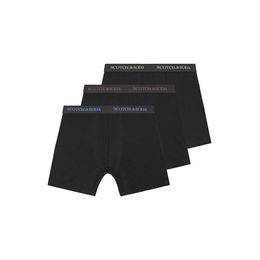 Scotch & Soda SCOTCH & SODA Boxershorts Herren Größe S saphir / dunkelgelb / grenadine / schwarz