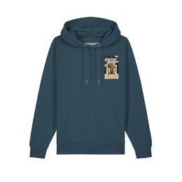 Watapparel Sweatshirt ' Tarot The Emperor ' male Blue size 5XL