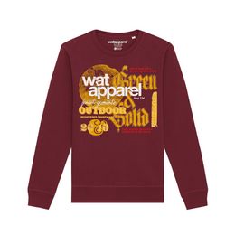Watapparel Sweatshirt male Red size XXXL