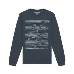 Watapparel Sweatshirt ' Doodle Dogs ' male Grey size XXL
