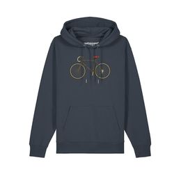 Watapparel Sweatshirt ' Fahrrad ' male Grey size XL