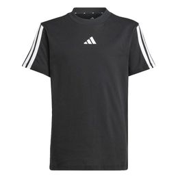 adidas Sportswear Funktionsshirt 'Essentials' Jungen Gr&ouml;&szlig;e 164 schwarz / wei&szlig;