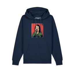 Watapparel Sweatshirt ' Mona Lisa Scream ' Herren Gr&ouml;&szlig;e XL navy / mischfarben
