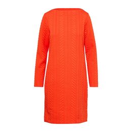 s.Oliver Kleid Damen Größe 42 orange Winterkleid
