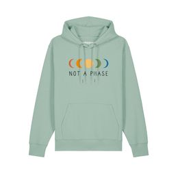 Watapparel Sweatshirt 'Not a Phase' Herren Größe L mint / mischfarben