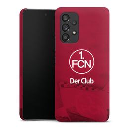 DeinDesign Galaxy A53 5G Handy Premium Case Smartphone Handyh&uuml;lle Schutzh&uuml;lle gl&auml;nzend Bundesliga 1. Fc N&uuml;rnberg Official Licensed Product Premium Case