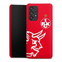 DeinDesign Galaxy A53 5G Handy Premium Case Smartphone Handyh&uuml;lle Schutzh&uuml;lle matt Devil Star 1. Fc Kaiserslautern Premium Case