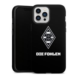 DeinDesign iPhone 13 Pro Max Handy Panzer Handyh&uuml;lle robuste Outdoor H&uuml;lle Schutzh&uuml;lle matt Die Fohlen Gladbach Borussia M&ouml;nchengladbach Tough Case