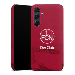 DeinDesign Galaxy A55 5G Handy Premium Case Smartphone Handyh&uuml;lle Schutzh&uuml;lle matt Official Licensed Product 1. Fc N&uuml;rnberg Bundesliga Premium Case