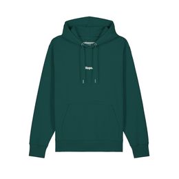 Watapparel Sweatshirt ' Nope ' Herren Größe XS petrol / weiß