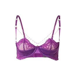 Hunkemöller Hunkemöller BH 'Belladonna' Damen Größe 75 pflaume