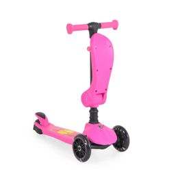 Moni Kinderroller 2 in 1 Lamborghini Laufrad, Lenkerh&ouml;he verstellbar, klappbar pink