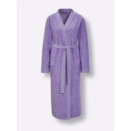 Comtessa Damen Damenbademantel, lavendel, Gr&ouml;&szlig;e 40/42