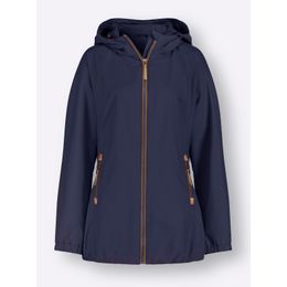 WITT Damen &Uuml;bergangsjacke in Microfaser-Qualit&auml;t, marine, Gr&ouml;&szlig;e 48