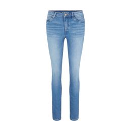 Tom Tailor Damen TTALEXA SKINNY Jeans, blau, Uni, Gr. 32/32