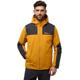 Funktionsjacke Jack Wolfskin "JASPER" Gr. XL, braun (safflower) Herren Jacken