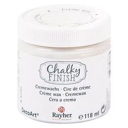 Rayher Chalky Finish weiß Cremewachs transparent 118,0 ml