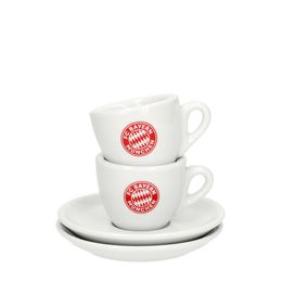 FC Bayern Espresso Tassen 2er-Set - Weiß