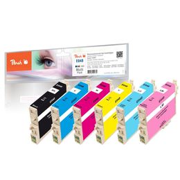 Peach Spar Pack Tintenpatronen ersetzt Epson T0487