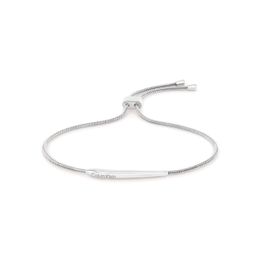 Armband Calvin Klein "Schmuck Edelstahl Armschmuck Schlangenkette DROPS" Armbänder Gr. Edelstahl, silberfarben (edelstahlfarben) Damen