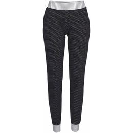 Vivance Dreams by Lascana Damen Pyjama, schwarz-gepunktet, Gr&ouml;&szlig;e 44/46