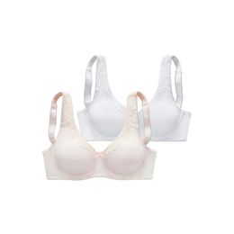 Nuance by Lascana Damen Minimizer-BH, puder+wei&szlig;, Gr&ouml;&szlig;e 100B