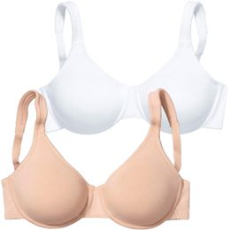 petite fleur by Lascana Damen Minimizer-BH, puder+wei&szlig;, Gr&ouml;&szlig;e 100D