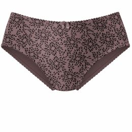 Nuance by Lascana Damen Slip, taupe-schwarz, Gr&ouml;&szlig;e 36/38