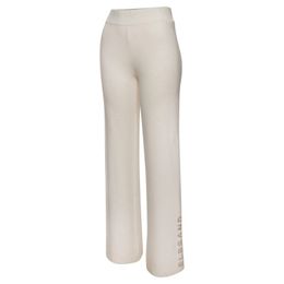 ELBSAND Damen Strickhose, wollwei&szlig; meliert, Gr&ouml;&szlig;e 32/34