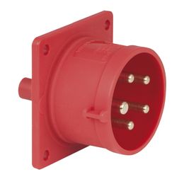 PCE CEE 16 A/400 V 5-pin Socket male - Rot - IP44