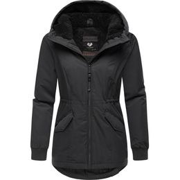 Ragwear Funktionsjacke 'Dowey Warm Rain' Damen Gr&ouml;&szlig;e L schwarz