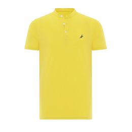 Moxx Paris Polo Neck T-Shirt Herren Gr&ouml;&szlig;e XL gelb / schwarz