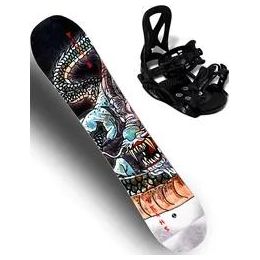 Snowboard Trans "Trans PIRATE Junior KID RED 21/22" Snowboards Gr. 125, bunt (multi)