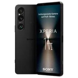 Sony Smartphone "Xperia 1 VI" Mobiltelefone Gr. 256 GB, schwarz