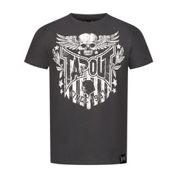 Tapout T-Shirt 'Westlake' Herren Gr&ouml;&szlig;e XXL anthrazit / wei&szlig;