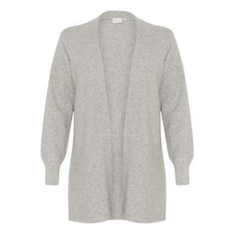 Kaffe Curve Strickjacke 'Zadina' Damen Gr&ouml;&szlig;e L graumeliert