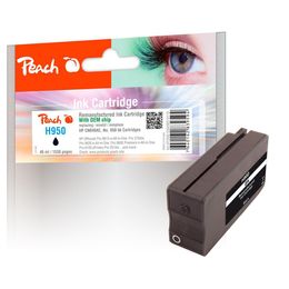 Peach Tintenpatrone schwarz ersetzt HP No. 950 bk