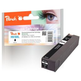 Peach Tintenpatrone schwarz ersetzt HP No. 970XL bk