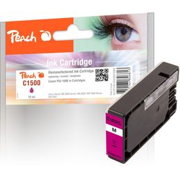 Peach Tintenpatrone magenta ersetzt Canon PGI-1500XLM