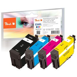 Peach Spar Pack Tintenpatronen XL ersetzt Epson T3476, No. 34XL