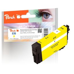 Peach Tintenpatrone gelb ersetzt Epson T3584, No. 35 y