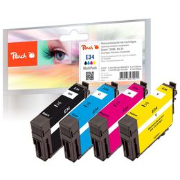 Peach Spar Pack Tintenpatronen ersetzt Epson T3466, No. 34