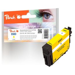 Peach Tintenpatrone gelb ersetzt Epson No. 603Y