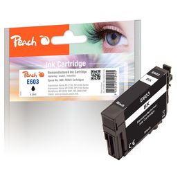 Peach Tintenpatrone schwarz ersetzt Epson No. 603BK