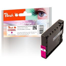 Peach Tintenpatrone magenta ersetzt Canon PGI-2500XLM