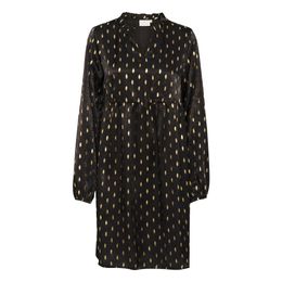 Kaffe Kleid 'Sofie' Damen Gr&ouml;&szlig;e 40 gold / schwarz Sommerkleid