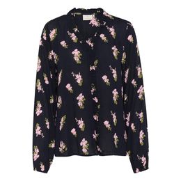 Kaffe Bluse 'Ellen' Damen Gr&ouml;&szlig;e XXL navy / gr&uuml;n / pink