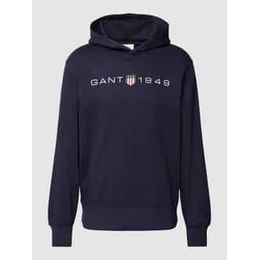 Gant Hoodie mit Label-Print