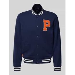 Polo Ralph Lauren College-Jacke mit Druckknopfleiste