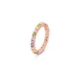 Tchibo 925 Silber Ring Multicolor - Gold - Gr.: 17